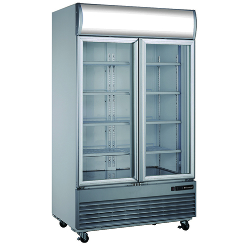 Blizzard GDF1000H 970ltr Double Door Display Freezer