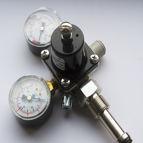 Mixed Gas Regulator Bottlle Mounted, home bar, man cave, mobile bar ...