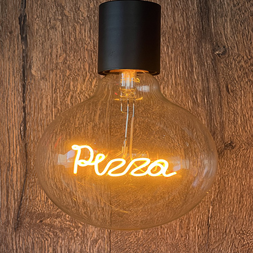 Pizza LED Light Bar Bulb Yellow